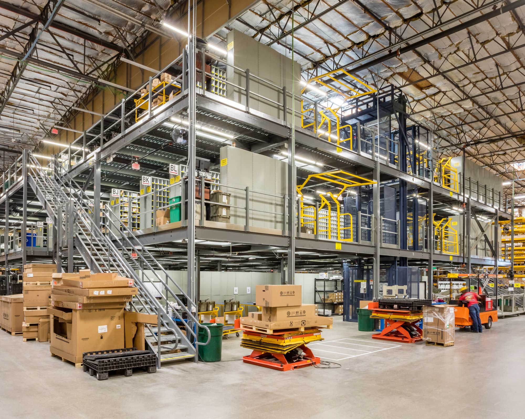Mezzanines & Work Platforms - W.W. Cannon, LLC