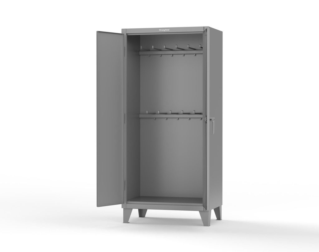 Extreme Duty 12 GA Rigging Cabinet with 12 Hooks - 36 In. W x 24 In. D ...
