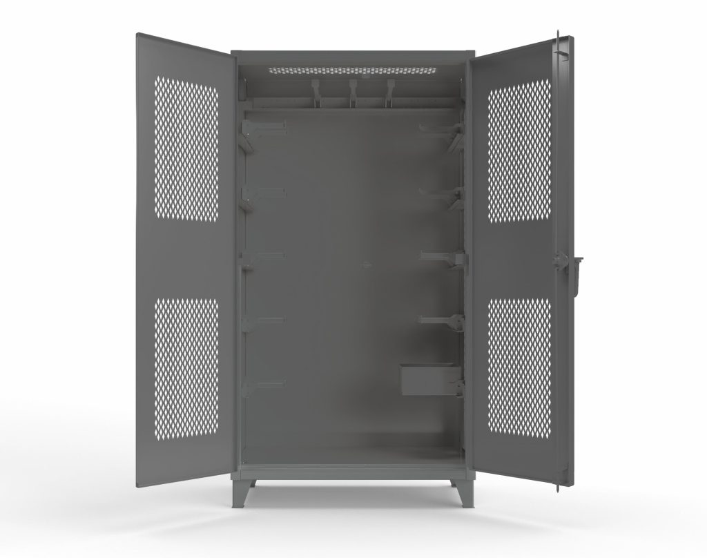 Extreme Duty 12 GA Rigging Cabinet with Ventilated Doors with Short ...
