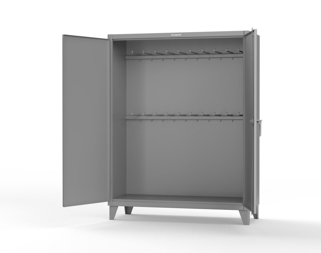 Extreme Duty 12 GA Rigging Cabinet with 20 Hooks - 60 In. W x 24 In. D ...
