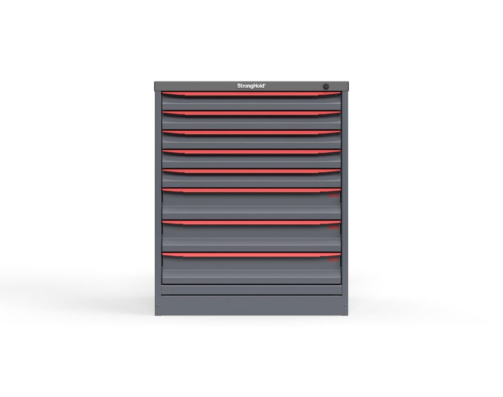 Modular Drawer 14 GA Storage Cabinet with 8 total drawers -2" Drawers ...