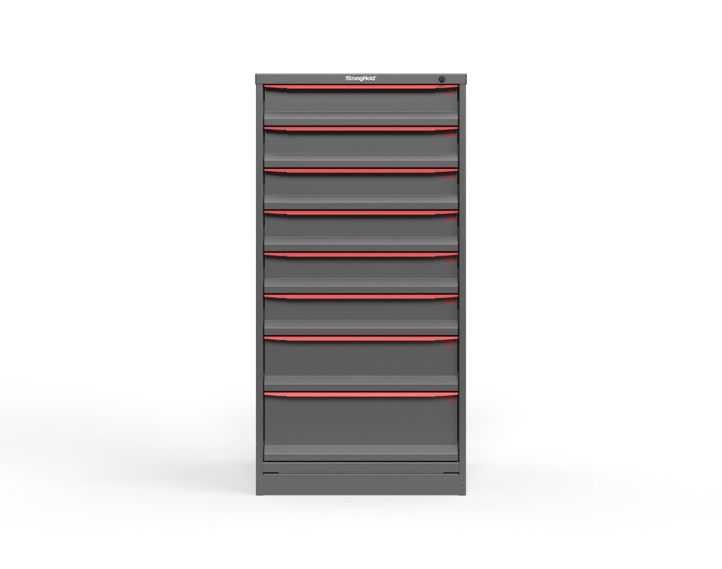 Modular Drawer 14 GA Storage Cabinet with 8 total drawers - 5" Drawers ...