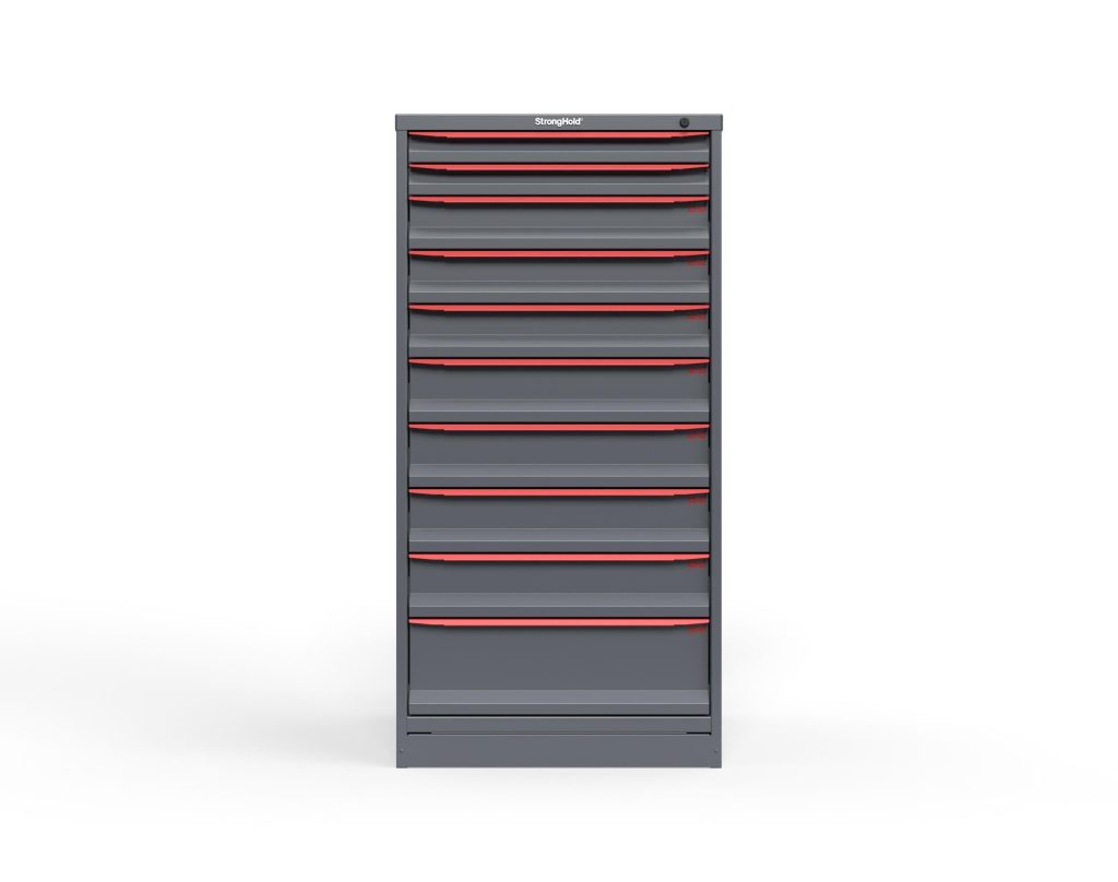 Modular Drawer 14 GA Storage Cabinet with 10 total drawers -2" Drawers ...