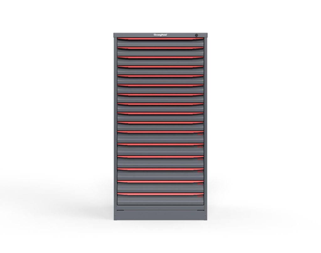 Modular Drawer 14 GA Storage Cabinet with 16 total drawers -2" Drawers ...