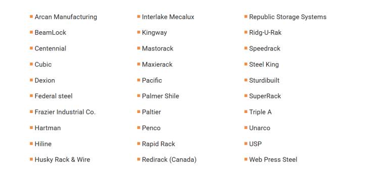 Damotech Pallet Rack Repair - W.W. Cannon, LLC