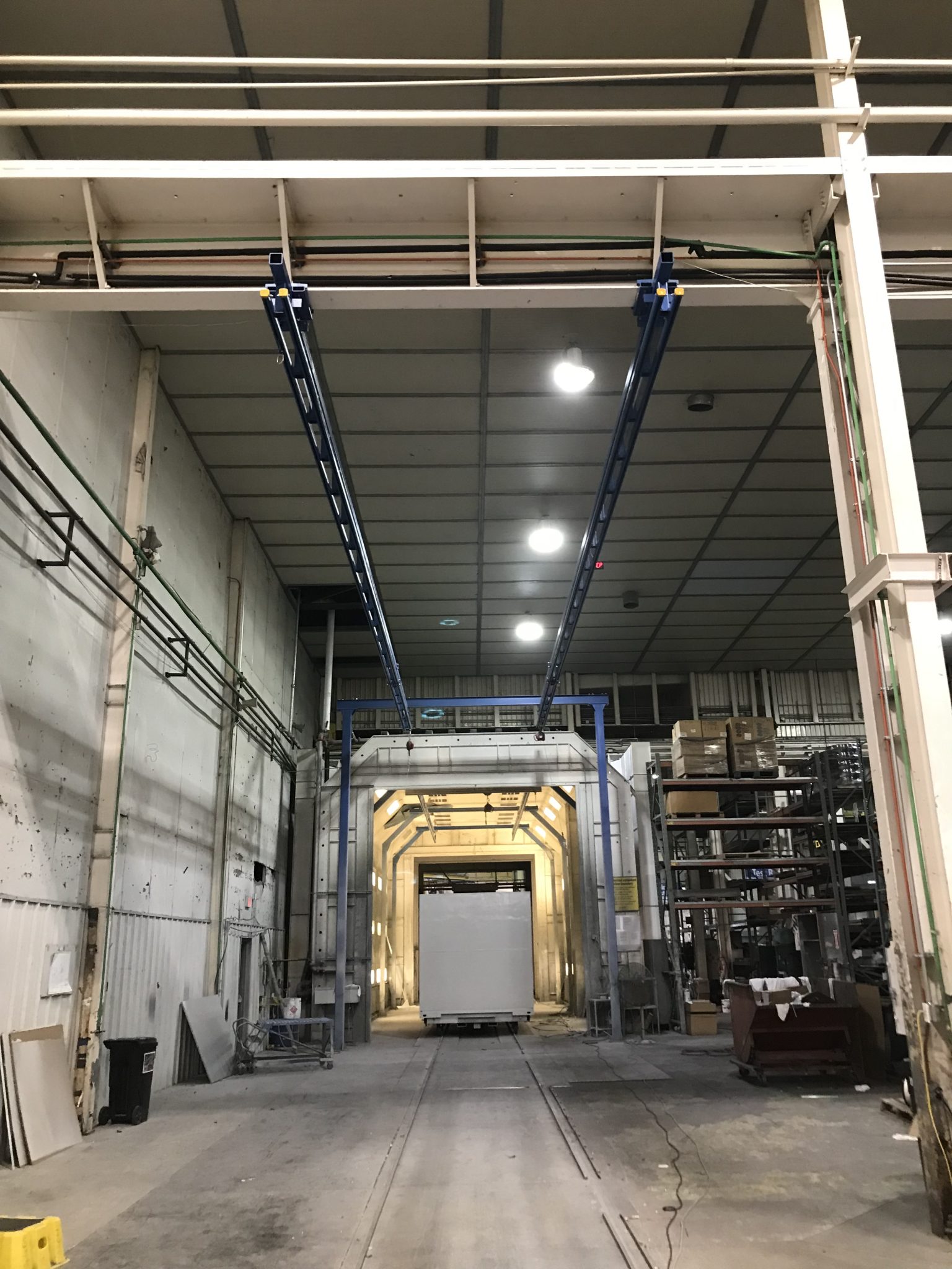 Fall Protection Solutions: Custom Safety for HVAC Paint Booth ...